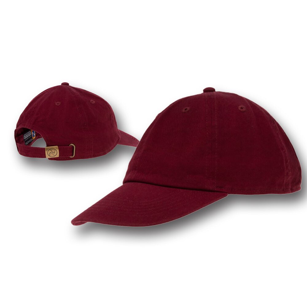 Wholesale Burgundy Wine Caps - 12 Adjustable Clasp Caps In Bulk