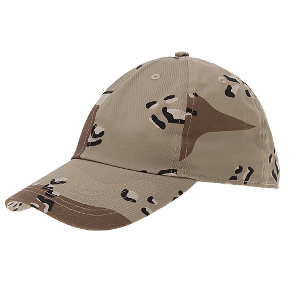 Wholesale Desert Camo Caps - Adjustable Clasp, 12-Piece Pack | Bulk Pricing