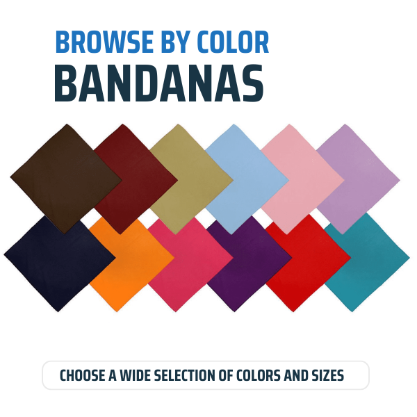 Wholesale Bandanas In Bulk | No Minimum, Fast USA Shipping